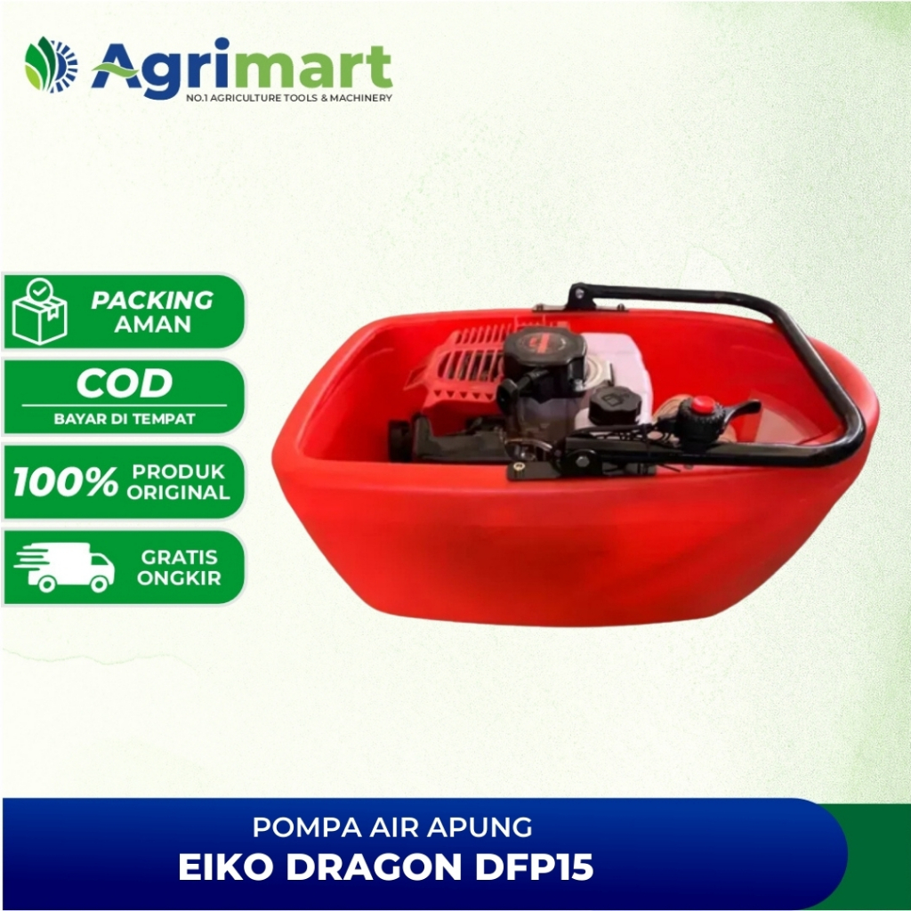 Jual Pompa Air Apung 2 Tak Floating Pump Eiko Dragon DFP-15 Alat Siram ...