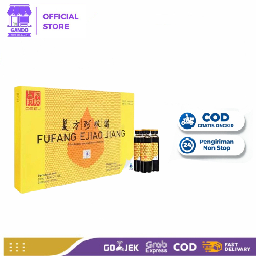 Jual FUFANG EJIAO JIANG 12 BOTOL OBAT DEMAM BERDARAH THROMBOSIT DAYA ...