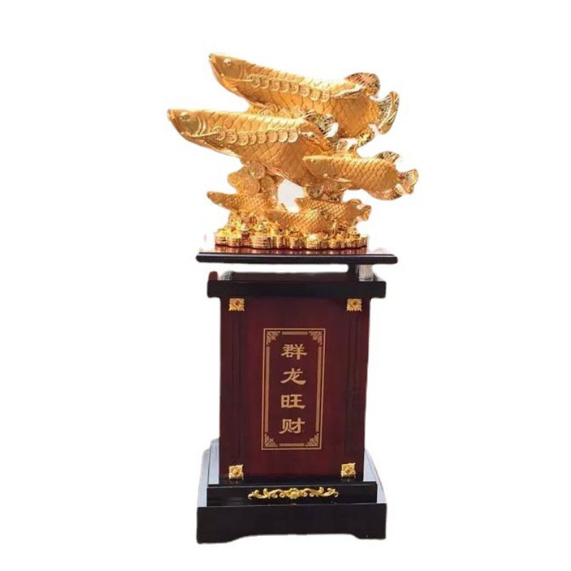 Jual PAJANGAN BESAR Ikan Arwana Pajangan Depan Pintu Pajangan Fengshui ...