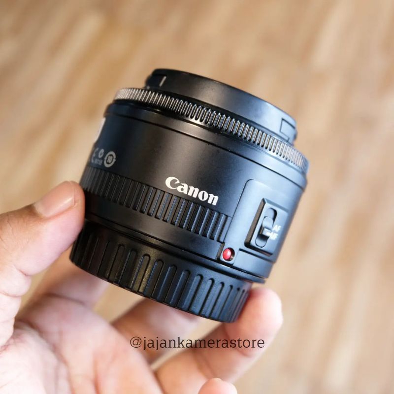 Jual LENSA FIX CANON EF 50MM F1.8 MARK II MULUS | Shopee Indonesia