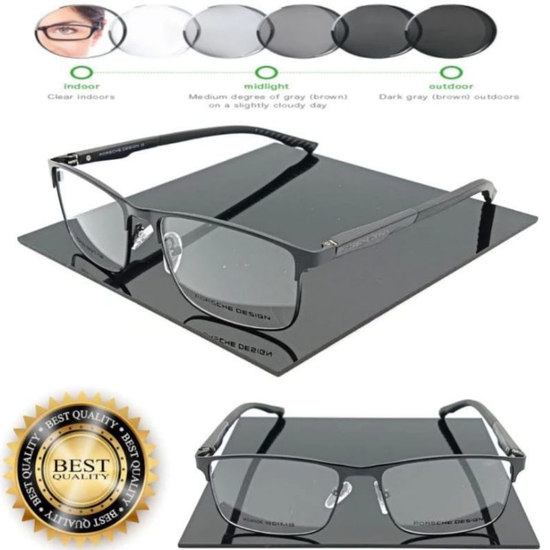 Jual Frame Kacamata Pria Porsche Design Stainless Steel | Shopee Indonesia