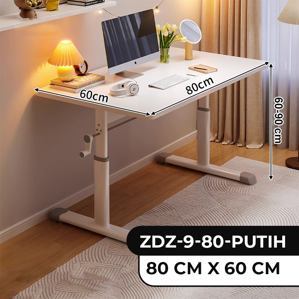 Jual Meja Komputer Minimalis ZDZ-9-80CM Meja Belajar Adjustable ...