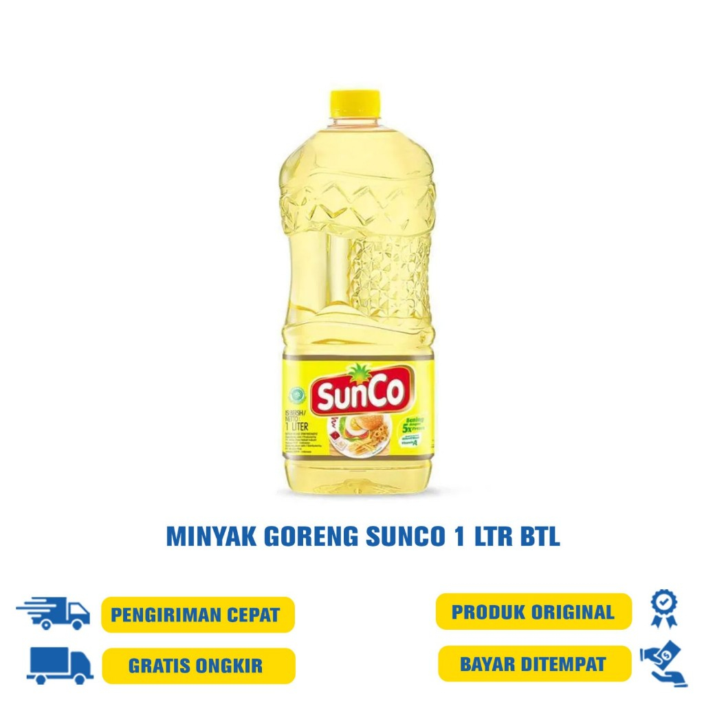 Jual SUNCO MINYAK GORENG 1 LT/2LT/POUCH/BOTOL/MINYAK GORENG | Shopee ...