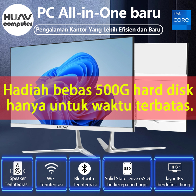 Jual Huav Baru Komputer Full Set PC All-in-One , Intel Prosesor Core i7, konfigurasi tinggi ...