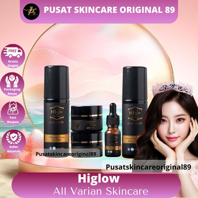Jual HIGLOW ULTIMATE SKINCARE ACNE PRONE HIGLOW SKINCARE ORIGINAL ...