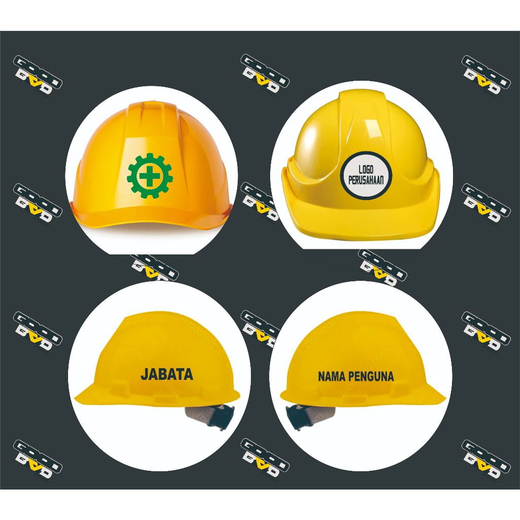 Jual STICKER HELM PROYEK CUSTOM SETT | Shopee Indonesia