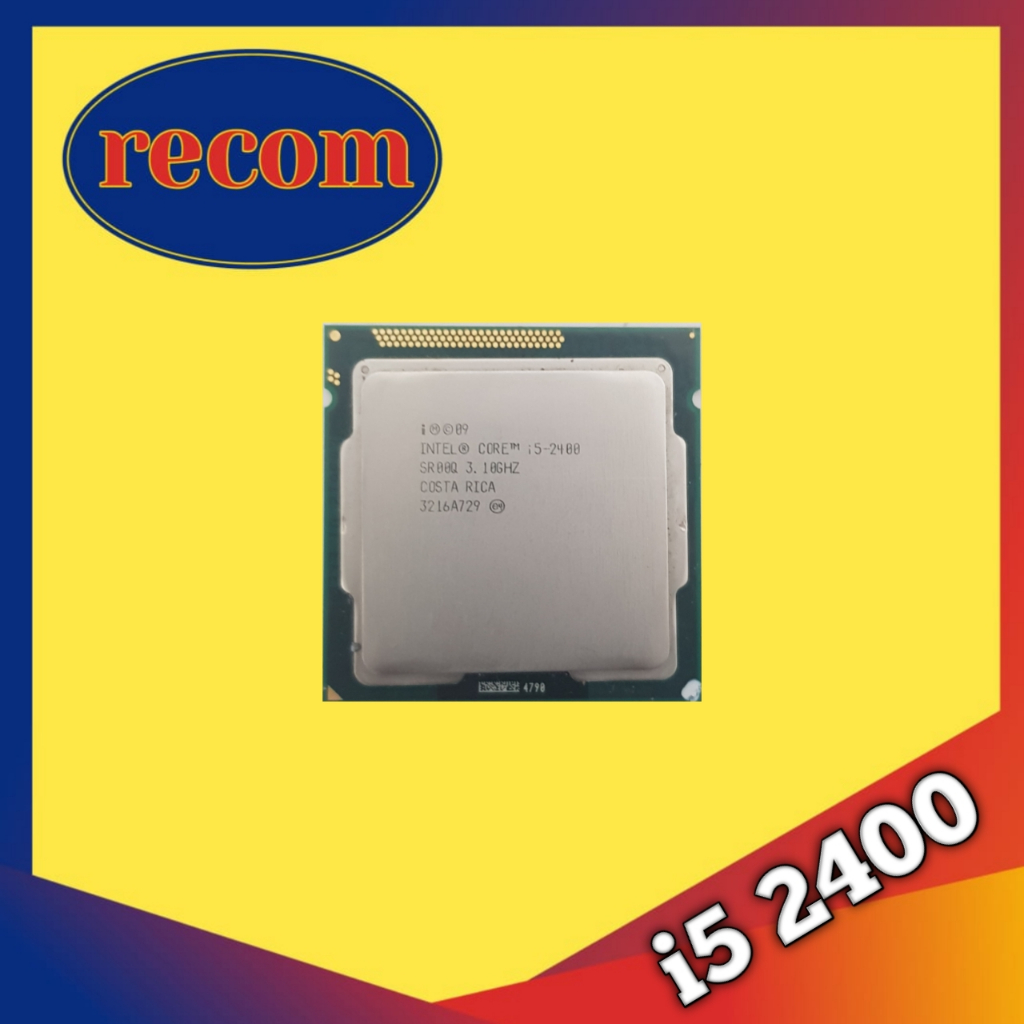 Jual PROCESSOR INTEL CORE i5 2400 GARANSI 1 TAHUN / 1 BULAN | Shopee ...