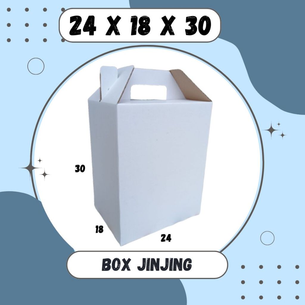 Jual Kardus Jinjing 24x18x30 Dus Parcel Packing/ Box Parcel / Box ...