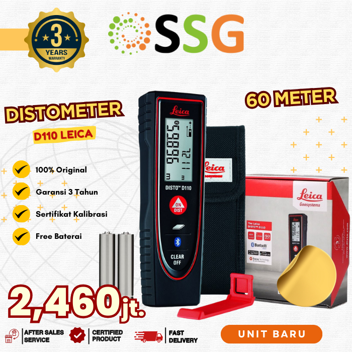 Jual Leica Laser Distance Meter / Disto D110 (60 meter range) | Shopee ...