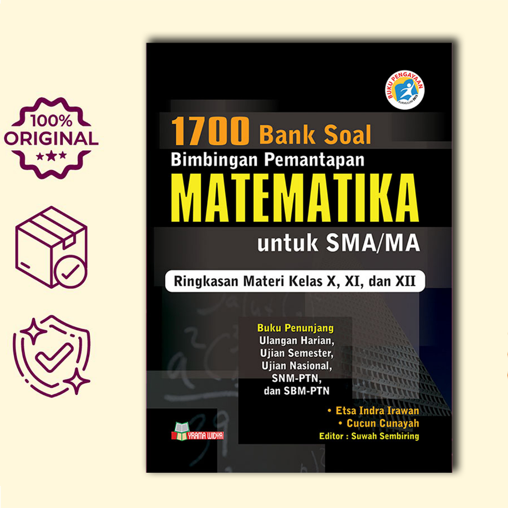 Jual Buku 1700 Bank Soal Bimbingan Pemantapan Matematika SMA/MA ...