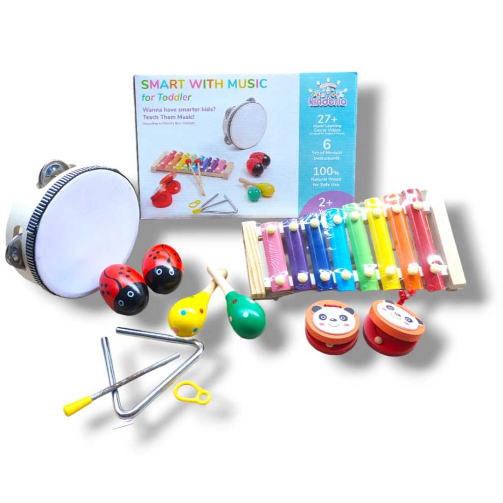 Jual Paket Mainan Edukasi Anak Music Sensory Mainan Montessori - Smart ...