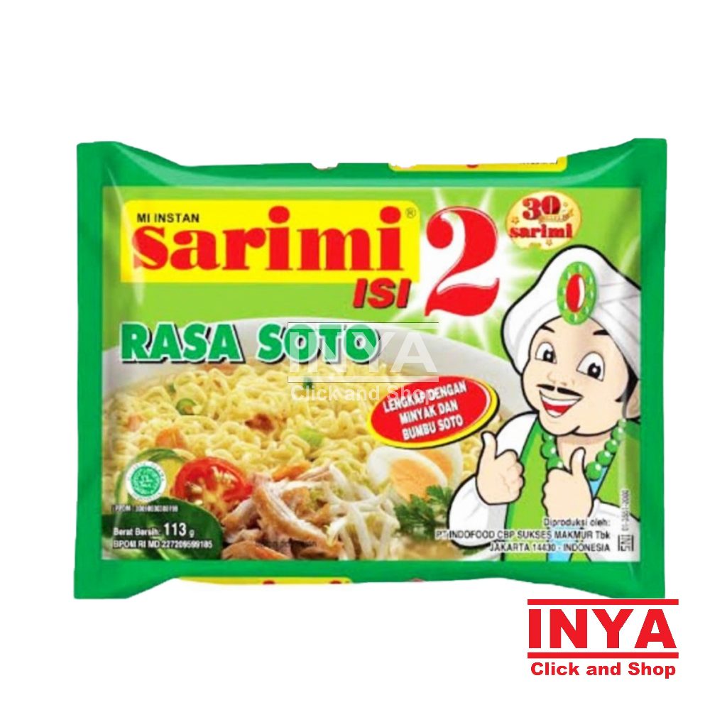 Jual Sarimi isi 2 Mie Rasa Soto 113gr - Instant Noodles | Shopee Indonesia