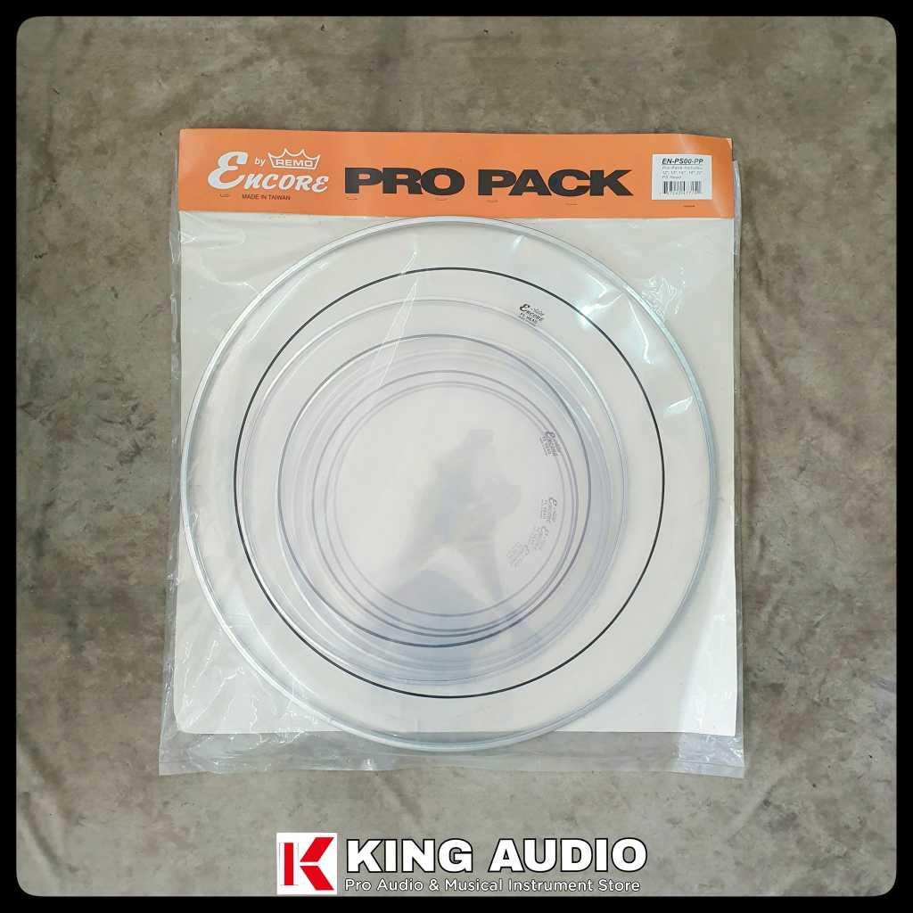 Jual Head Drum Encore By Remo Pro Pack EN-PS00-PP Pin Strip Batter Head ...