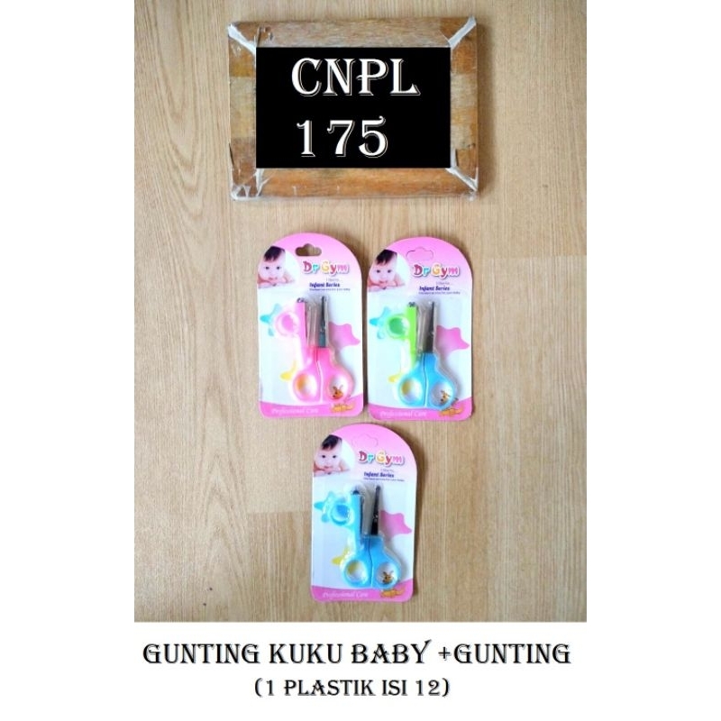 Jual Dr. gym manicure set baby - CNPL 175 -capitan kuku dan gunting ...