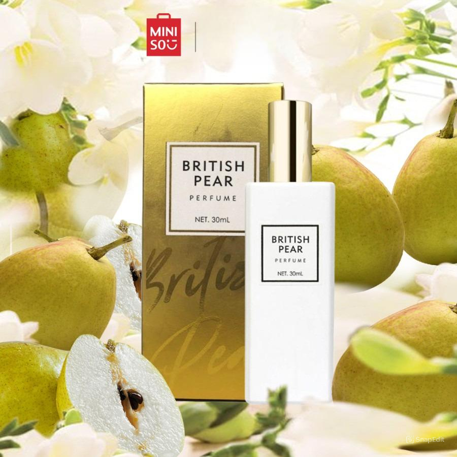Jual MINISO Parfum Wanita Limited Version EDP British Pear EAU DE PARFUM - British Pear | Shopee ...