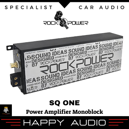 Jual Power Amplifier Monoblock ROCKPOWER SQ ONE 1 Channel High End Sound Quality Power Amp ...
