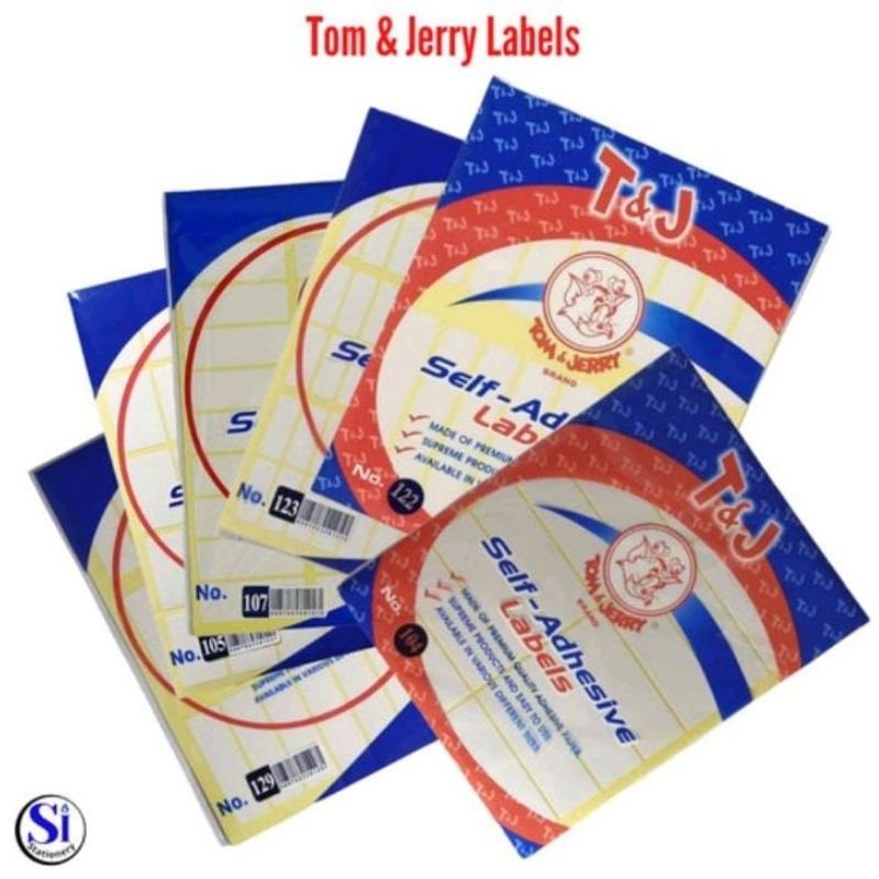 Jual Tom & jerry labels harga tertera 1 pak isi 10 lembar | Shopee Indonesia