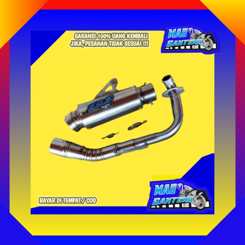 Jual KNALPOT RACING MODEL DOS FULLSYSTEM UNTUK SEMUA MOTOR | Shopee ...