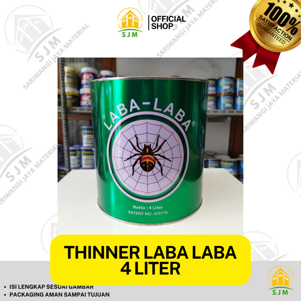 Jual SJM THINNER LABA LABA 4 LITER | Shopee Indonesia