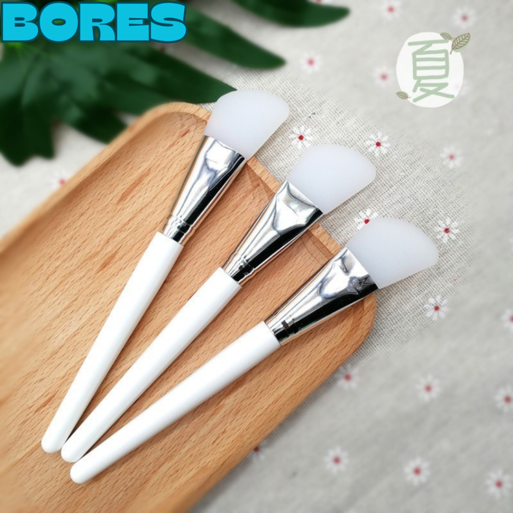 Jual BORES Brush Makeup Silikon Kuas Masker Silicone Facial Face Mask ...