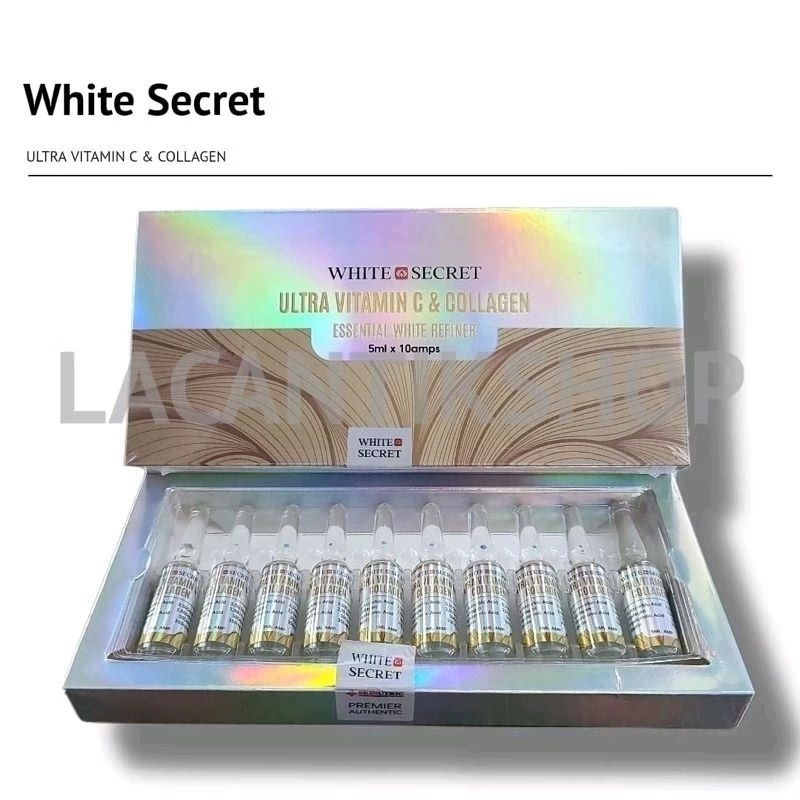 Jual WHITE SECRET ultra vitamin c kolagen | Shopee Indonesia