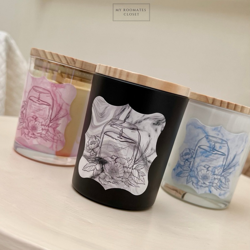 Jual Scented Candle Lilin Aroma Teraphy Soy wax Aesthetic / Lilin aroma ...