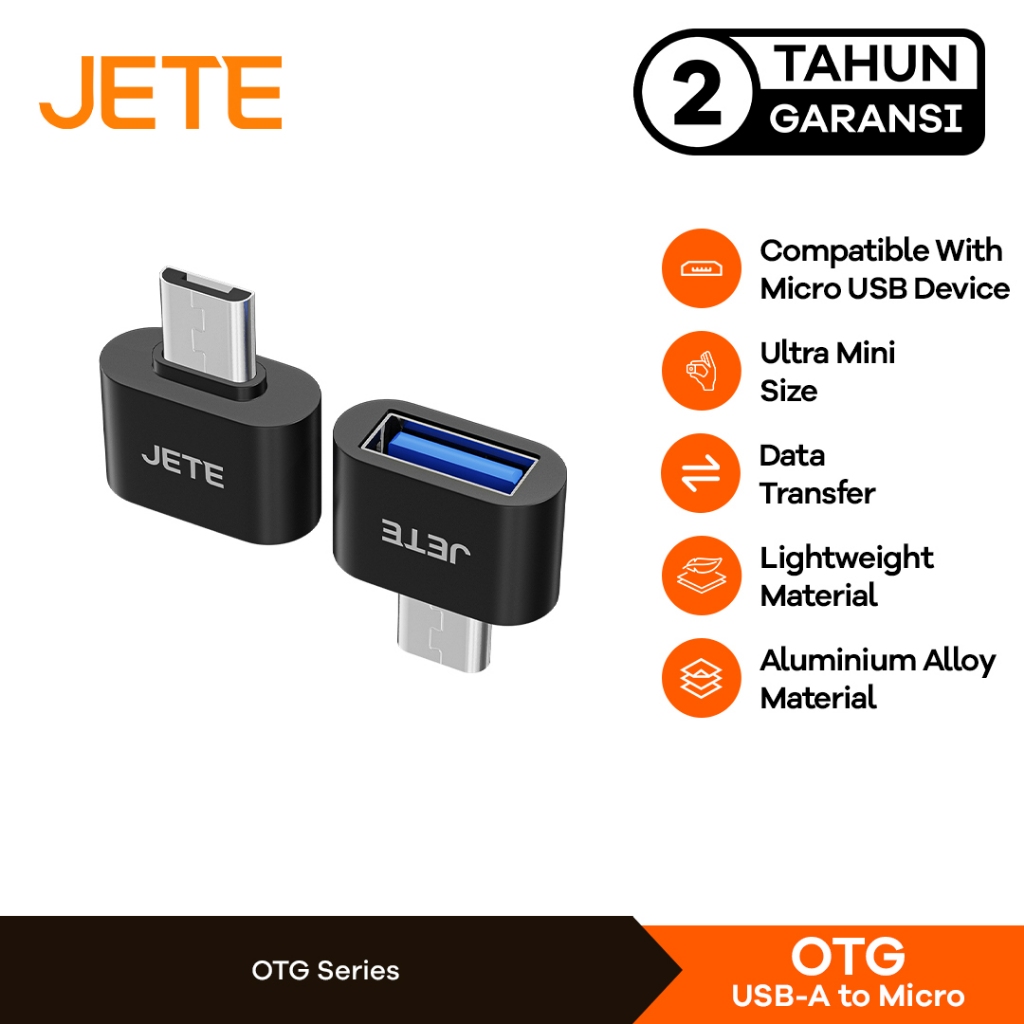 Jual JETE OTG NON Kabel OTG USB to Micro JETE - Garansi 2 Tahun ...