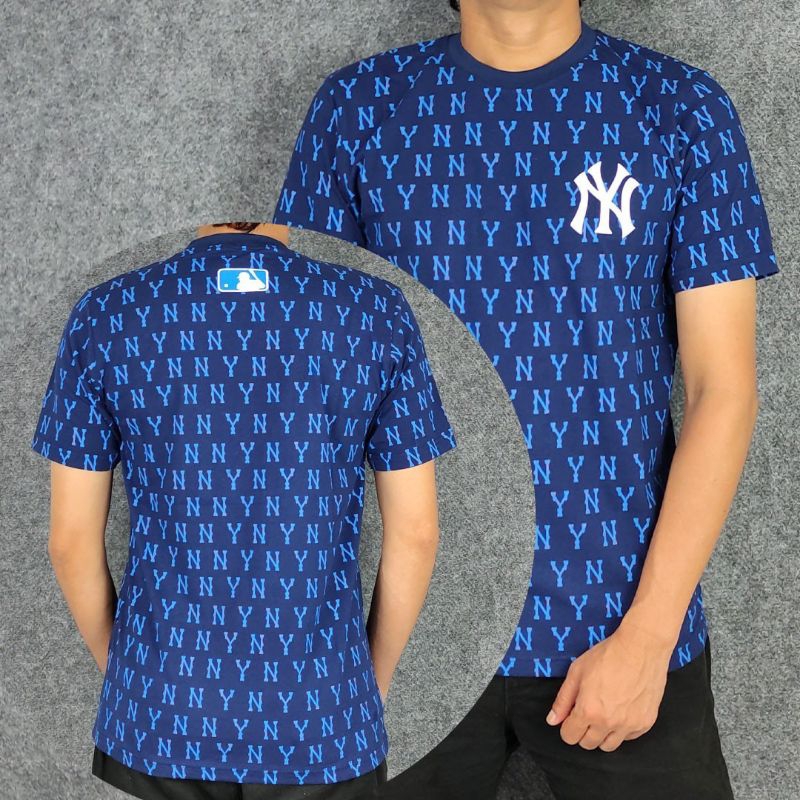Jual Baju NY new york Yankees kaos MLB baseball tshirt Ny | Shopee ...