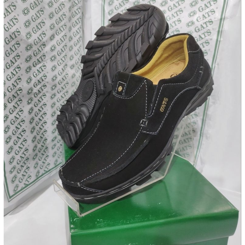 Jual Sepatu Pria Casual Gats TO-2208 Leather 100℅ Original | Shopee ...