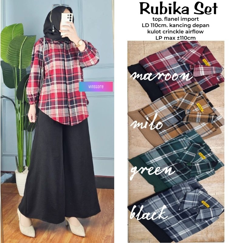 Jual RUBIKA SET By Vinstore Realpict Original | Shopee Indonesia