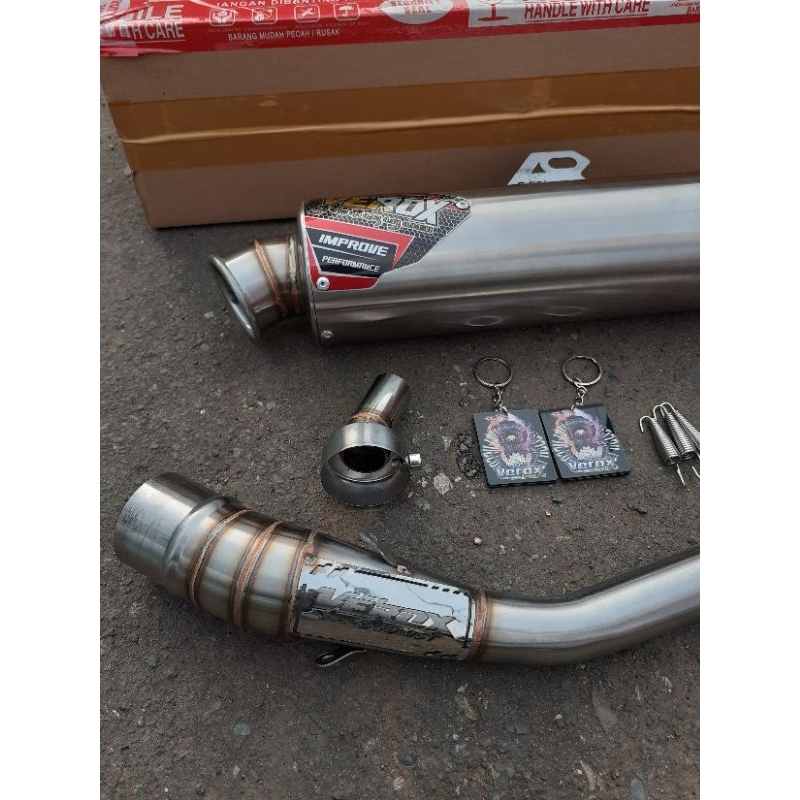 Jual (Free laser nama) Knalpot racing original verox all tipe muffler ...