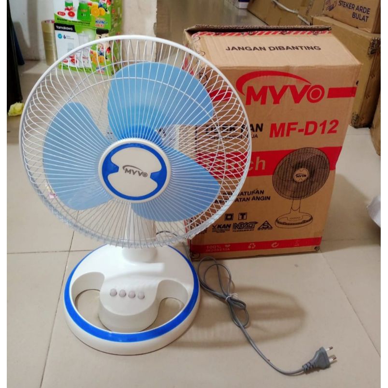 Jual Kipas angin meja Myvo 12inch | Shopee Indonesia