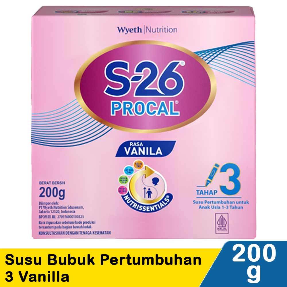 Jual Procal Reg 3 Vanila 400 Gr Box 400 Vanilla 700 Reguler S26 S-26 | Shopee Indonesia