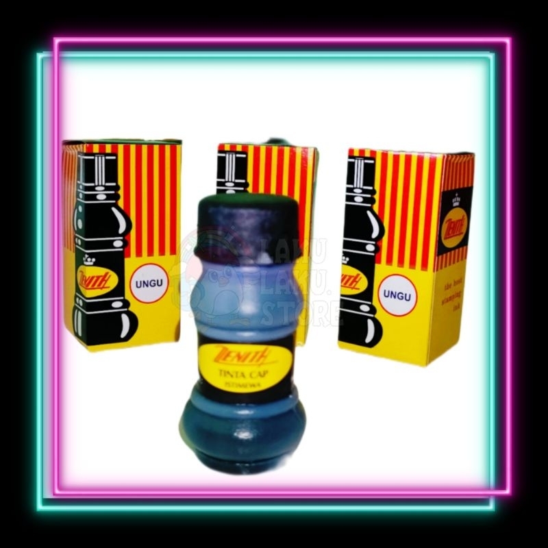 Jual [1PC] REFILL TINTA STEMPEL/ TINTA STEMPEL UNGU/ TINTA ZENITH ...