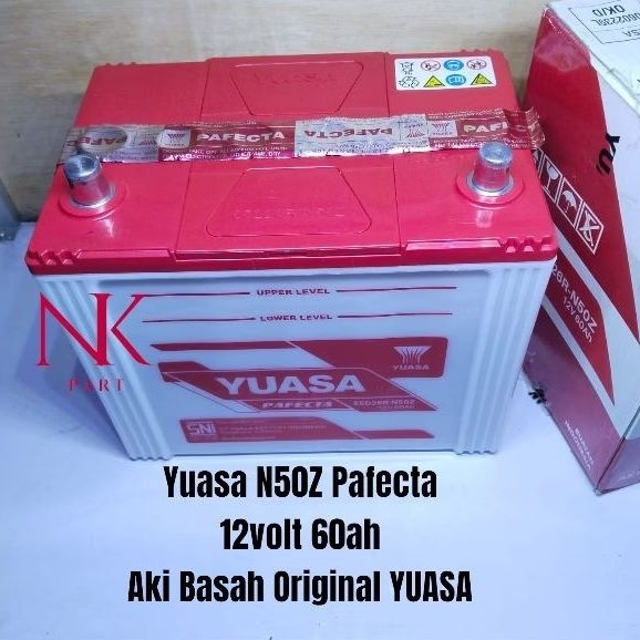 Jual Aki Mobil Yuasa N50Z 55D26R 12Volt 60Ah Original Accu Basah ...