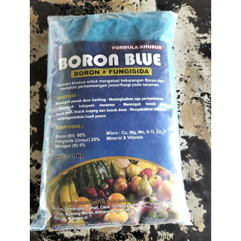 Jual BORON BLUE PLUS kemasan 1kg | Shopee Indonesia