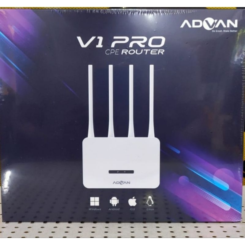 Jual advan router modem cpe v1 pro 4g lte semua operator unlocked | Shopee Indonesia