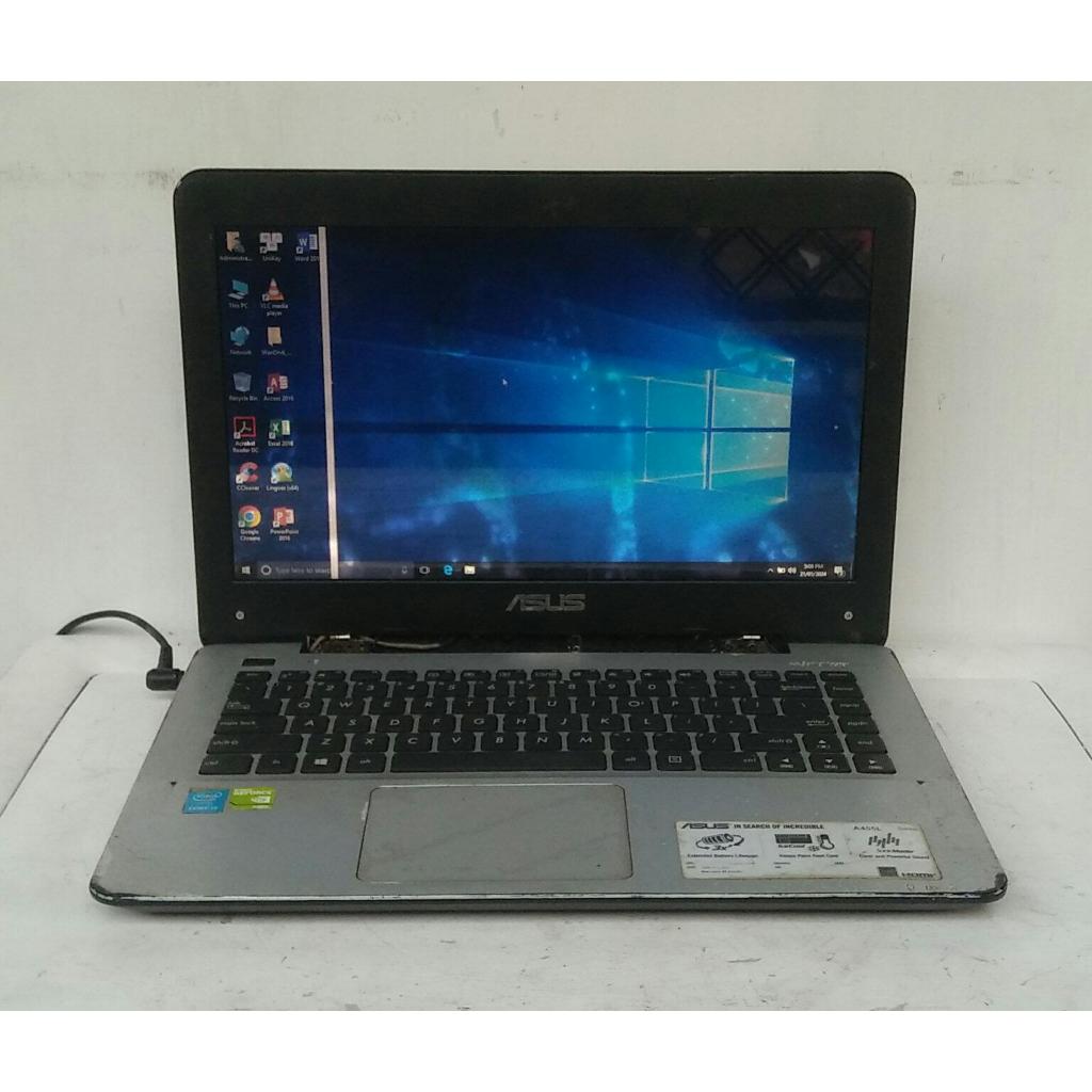 Jual laptop asus a455l intel core i5-5200u ram 4gb ddr3 hdd 320gb minus ...
