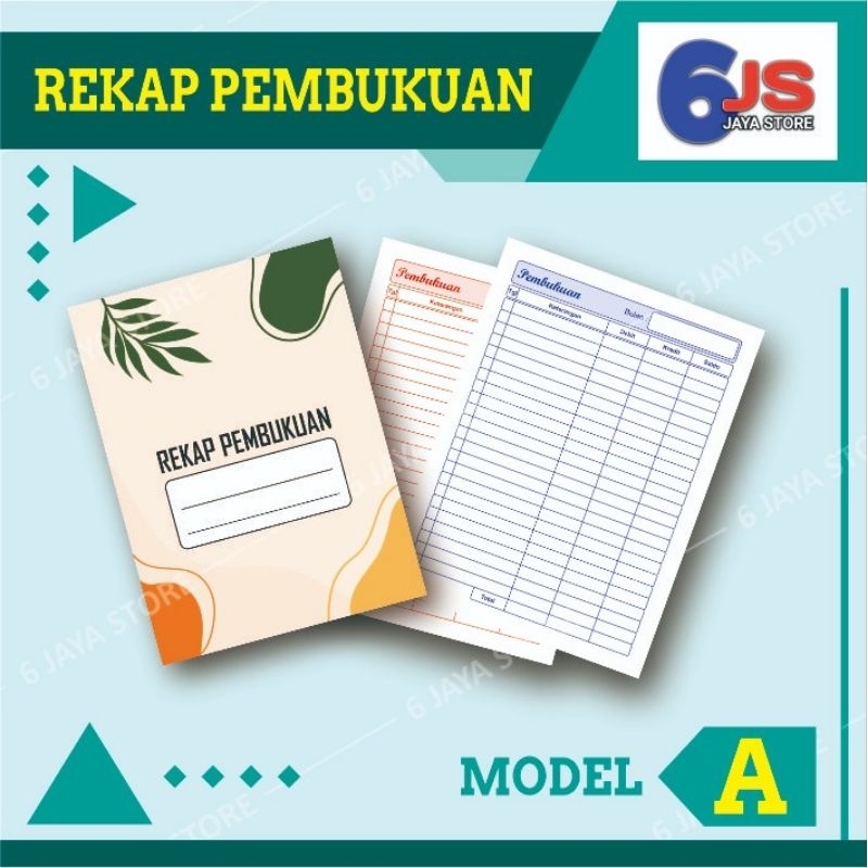 Jual BUKU REKAP PEMBUKUAN/BUKU REKAP PEMBUKUAN OLSHOP/BUKU PEMBUKUAN ...