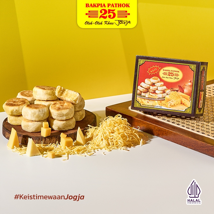 Jual Bakpia Pathok 25 Original Keju | Oleh-Oleh Khas Jogja | Shopee Indonesia