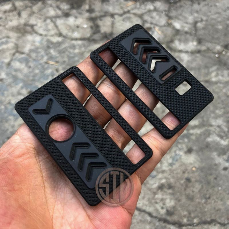 Jual Panel Acrylic Hitam Doff Pulse v2 Koleksi Motif Diamond Arrow ...