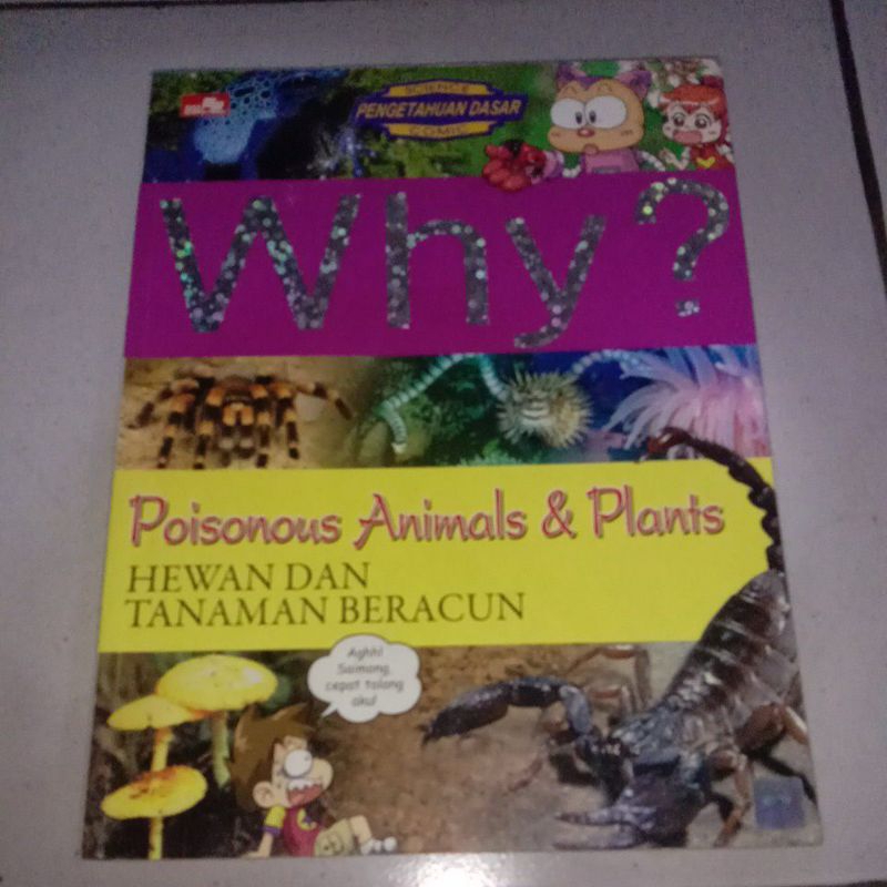 Jual BUKU KOMIK WHY? POISONOUS ANIMALS & PLANTS | Shopee Indonesia