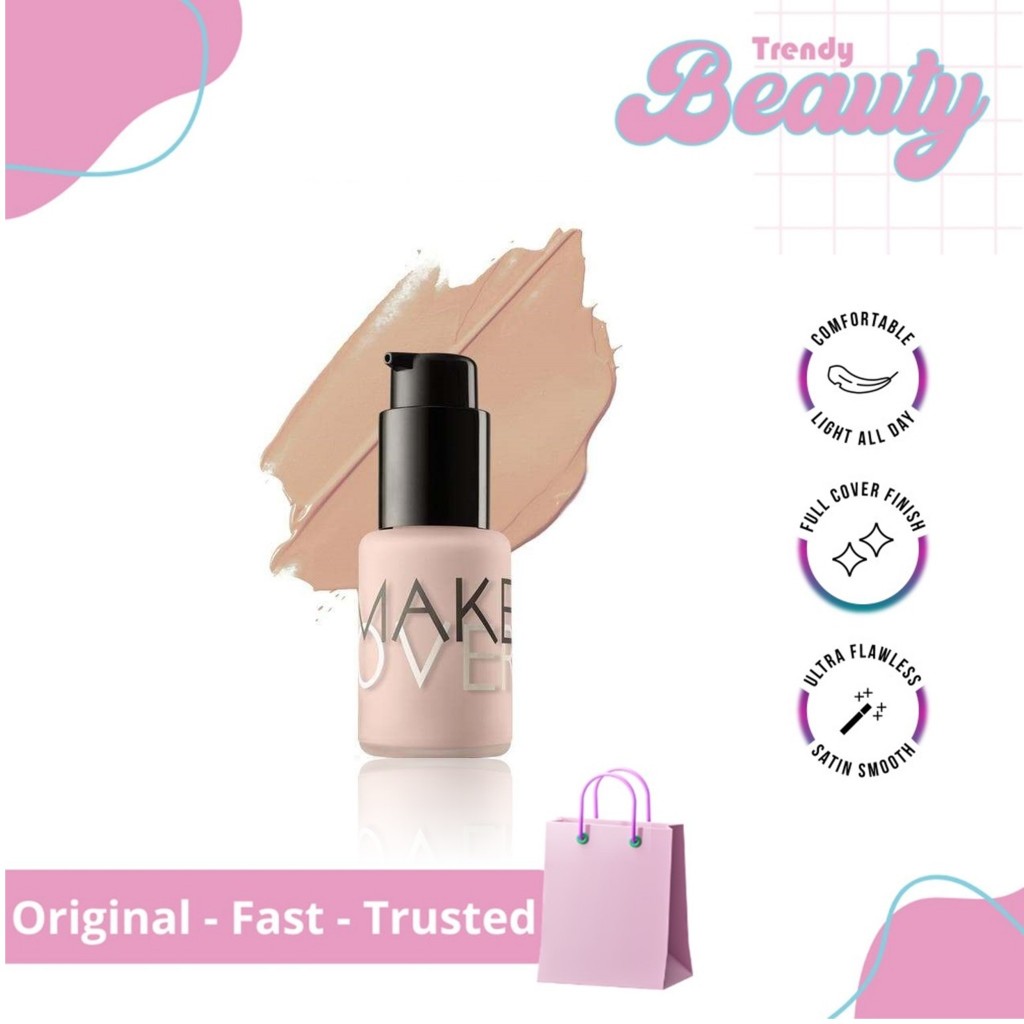 Jual MAKE OVER Ultra Cover Liquid Matt Foundation 33 ml | Shopee Indonesia