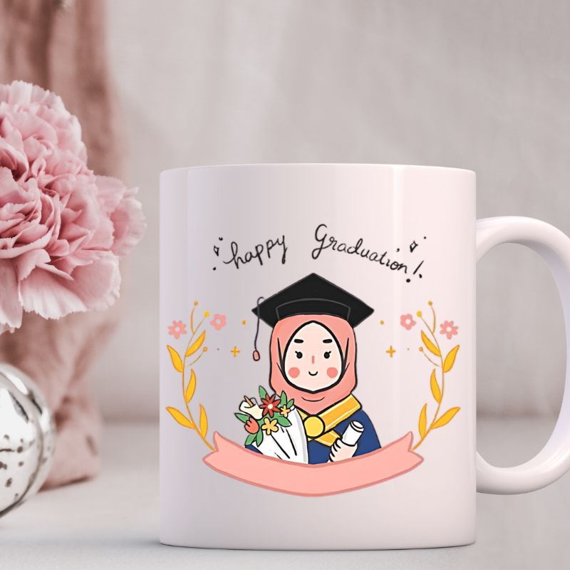 Jual Mug Wisuda / Graduation / Kado Wisuda / Hampers Wisuda / Hadiah ...