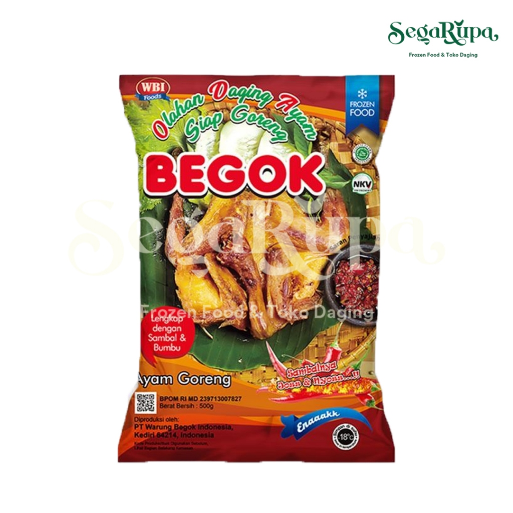 Jual BEGOK AYAM GORENG PREMIUM - SEGARUPA FROZEN FOOD & TOKO DAGING ...