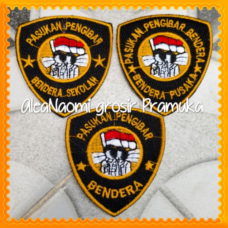 Jual Logo PASKIBRA bordir bed bedge paskib Bordir bed paskibraka ...