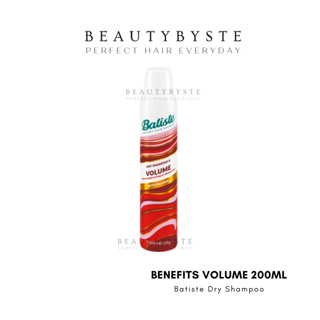 Jual Batiste Benefit Dry Shampoo & Volume 200ml | Shopee Indonesia