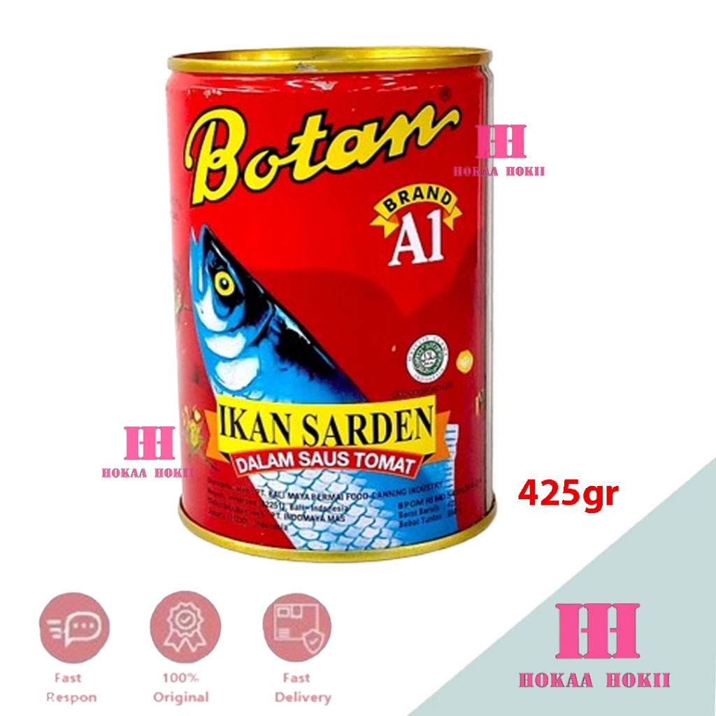 Jual Botan Ikan Sarden A1 Ukuran Kaleng Besar 425gr | Shopee Indonesia
