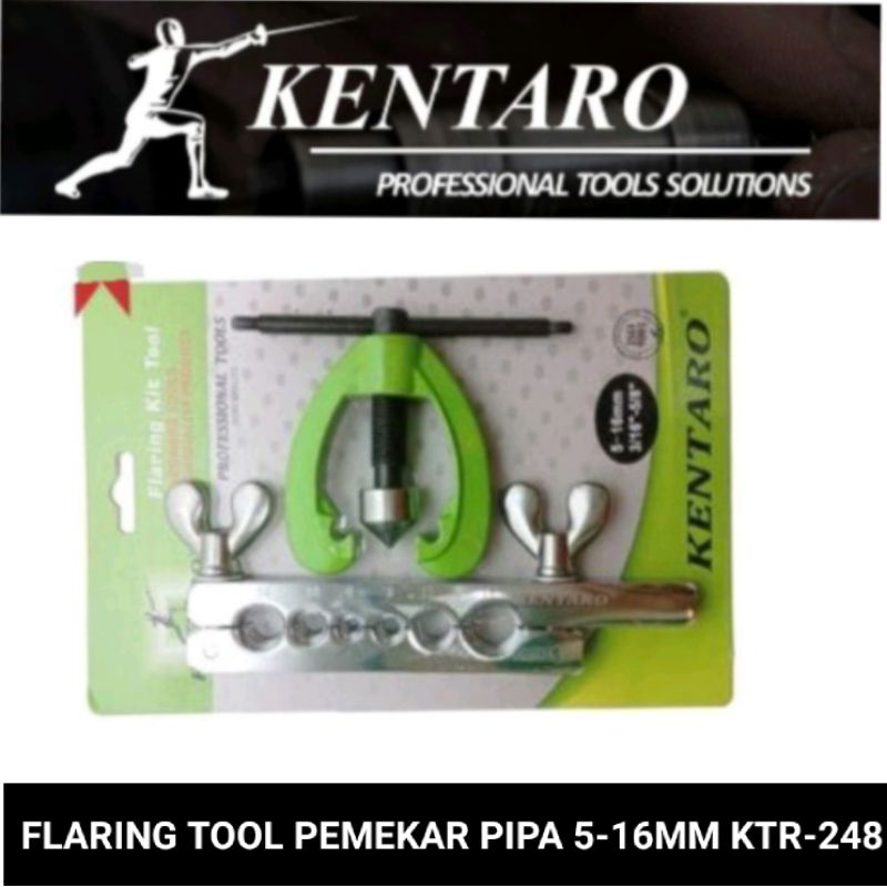 Jual FLARING TOOL /ALAT PEMEKAR PIPA AC KTR-248 (5-16mm) KENTARO | Shopee Indonesia