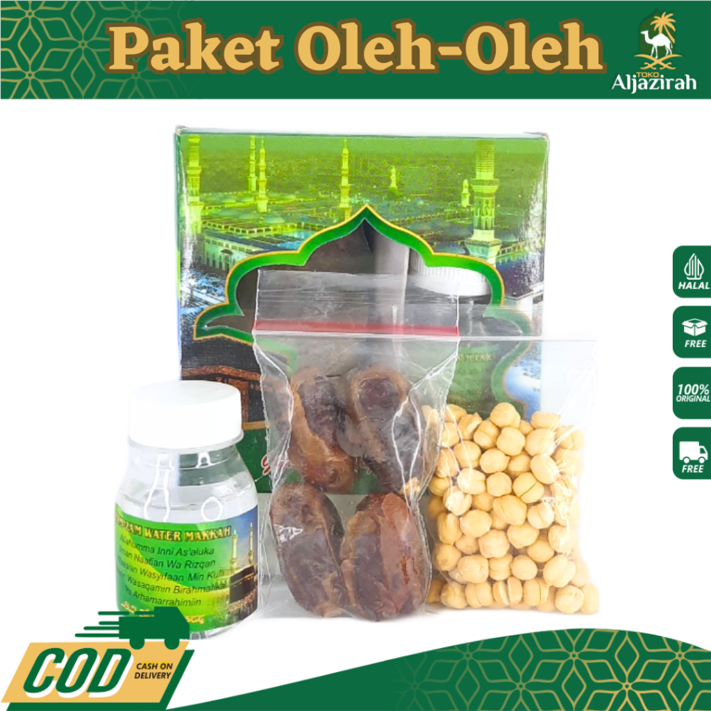 Jual Paket Oleh-Oleh Haji Umroh Dus Kecil | Paket Snack Khas Arab ...
